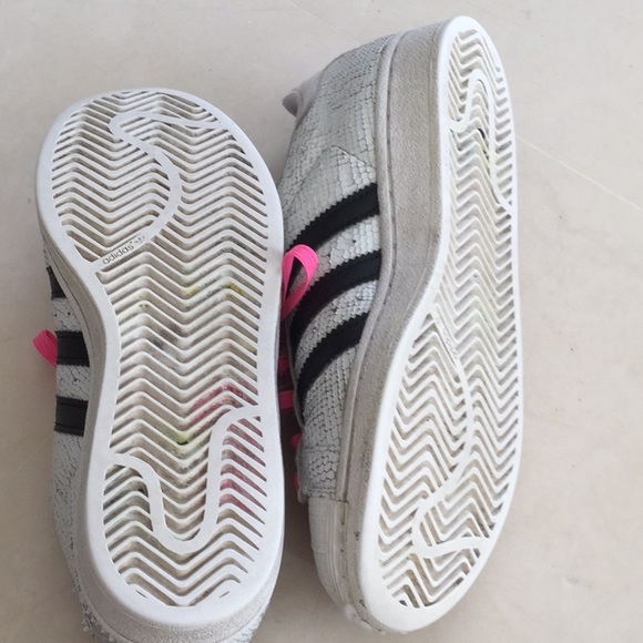 adidas | Shoes | Adidas Superstar Size 4 Well Worn | Poshmark